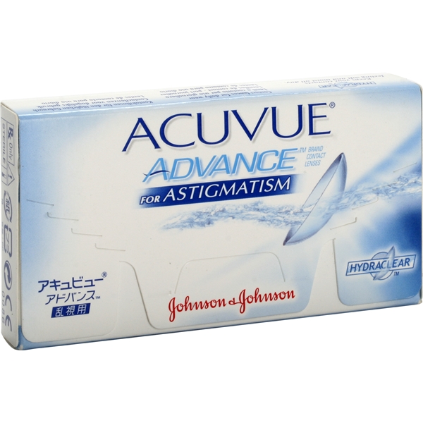 Acuvue Advance for Astigmatism - Toric lenses - Johnson & Johnson ...